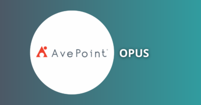 AvePoint Launches AvePoint Opus | Leadership Through Data