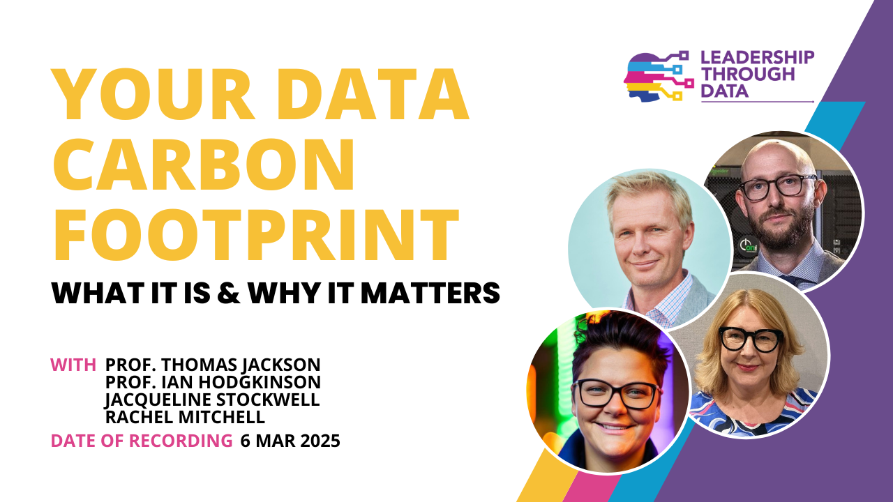 Webinar | Your Data Carbon Footprint: What It Is & Why It Matters